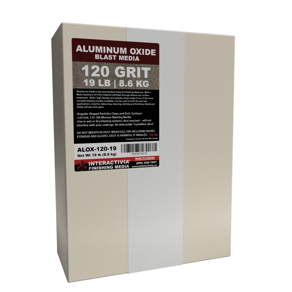 Aluminum Oxide ALOX #120 - 19 lb | Interactivia Blast and Tumble ...