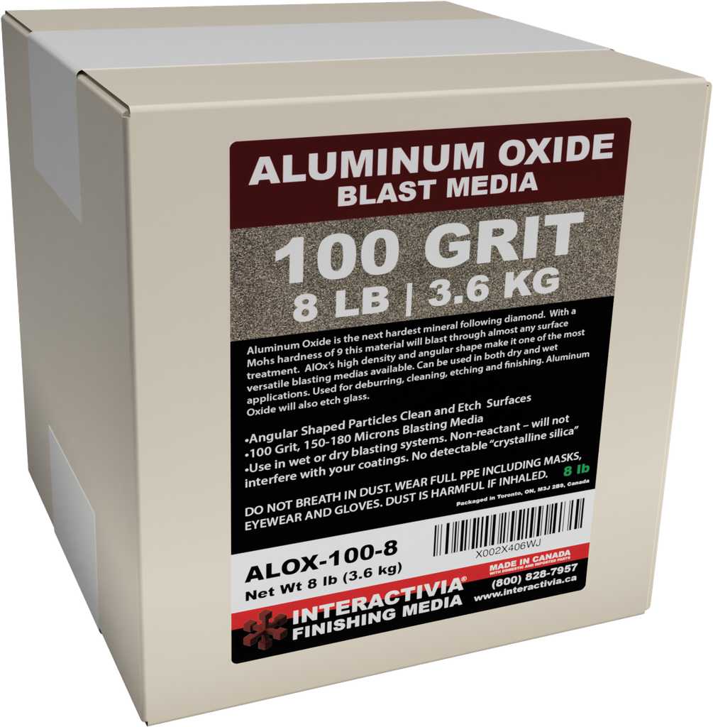 Aluminum Oxide ALOX #100 - 8 lb | Interactivia Blast and Tumble ...