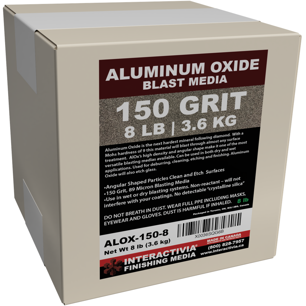 Aluminum Oxide ALOX #150 - 8 lb | Interactivia Blast and Tumble ...
