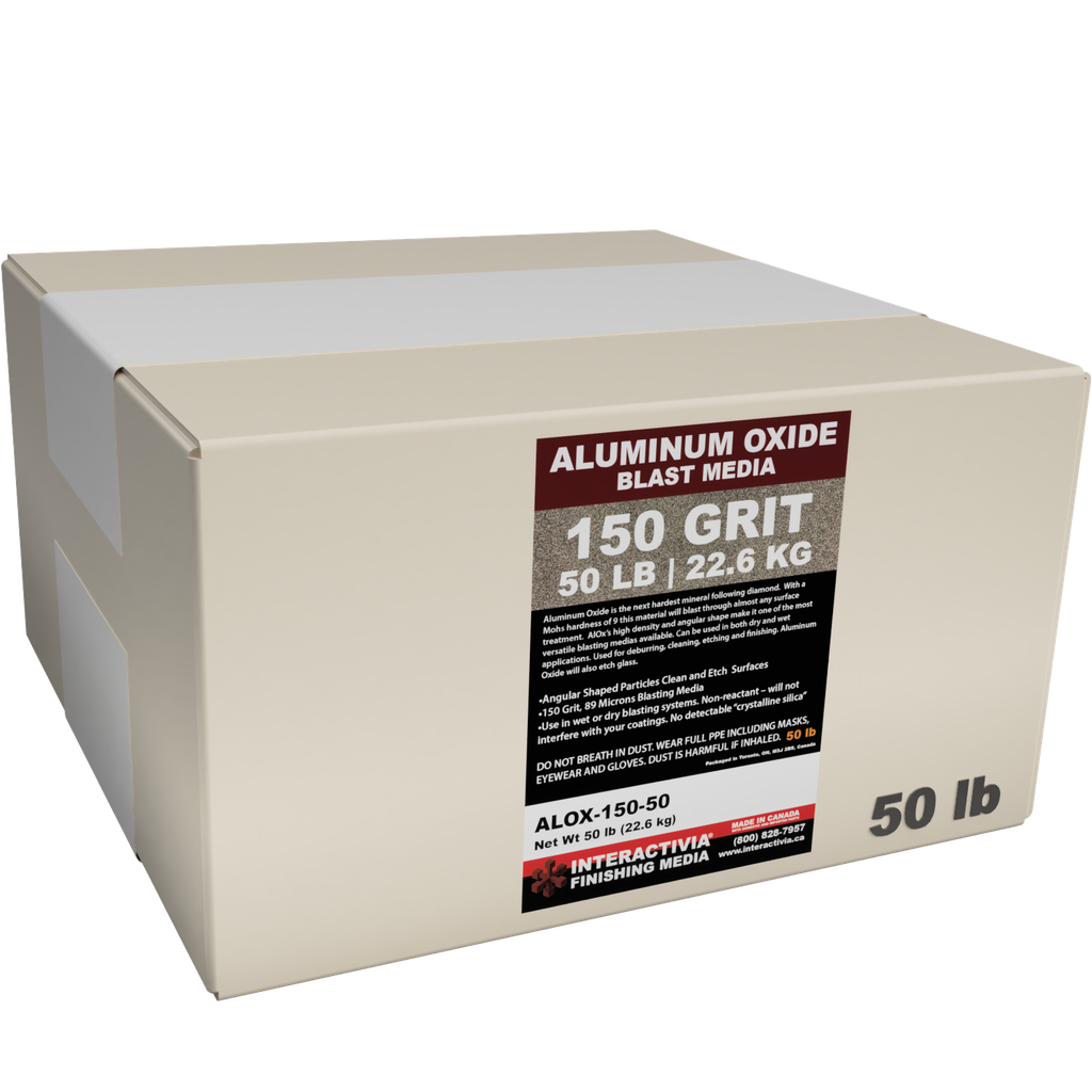 Aluminum Oxide ALOX #150 - 50 lb | Interactivia Blast and Tumble ...